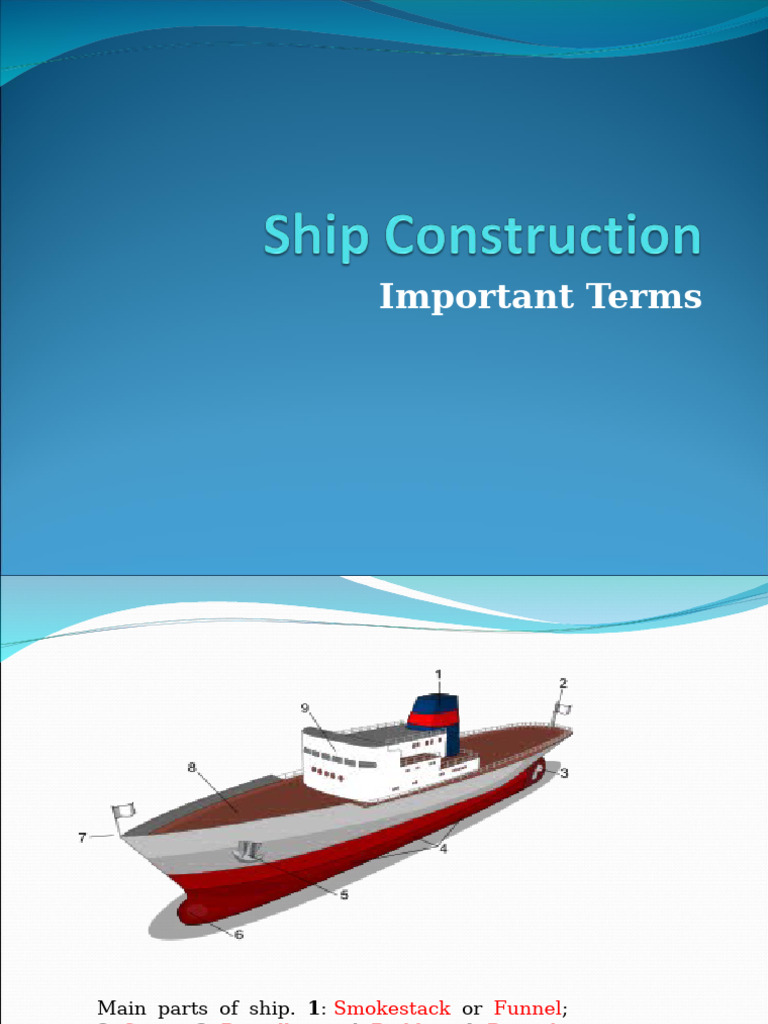 Principal Dimensions and Basic Terms | PDF | Hull (Watercraft) | Stern