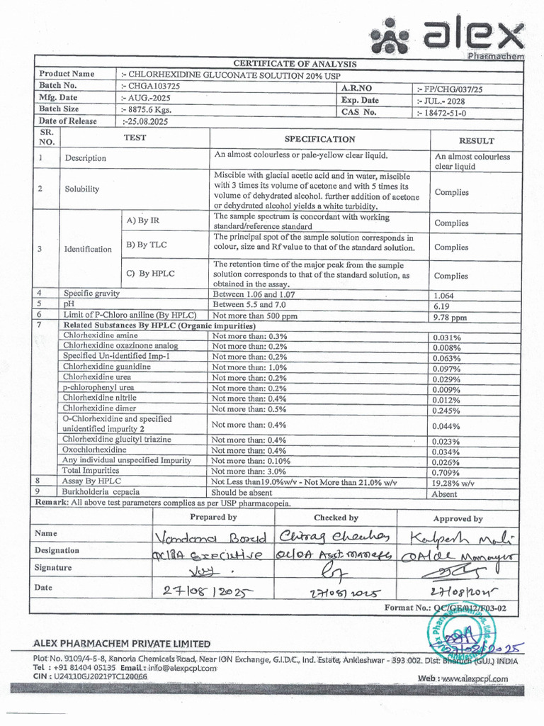 Coa Ref Usp 2024 | PDF