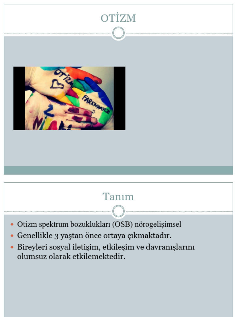OTİZM | PDF