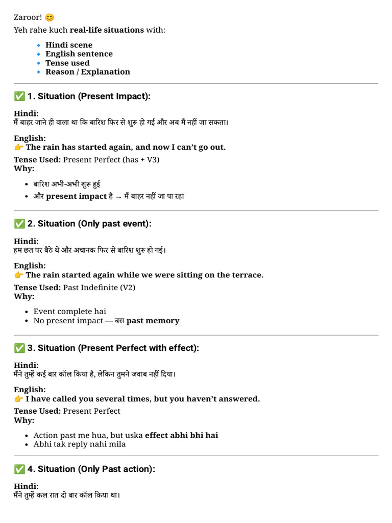 Differentiate Examples of Did vs Has_have | PDF