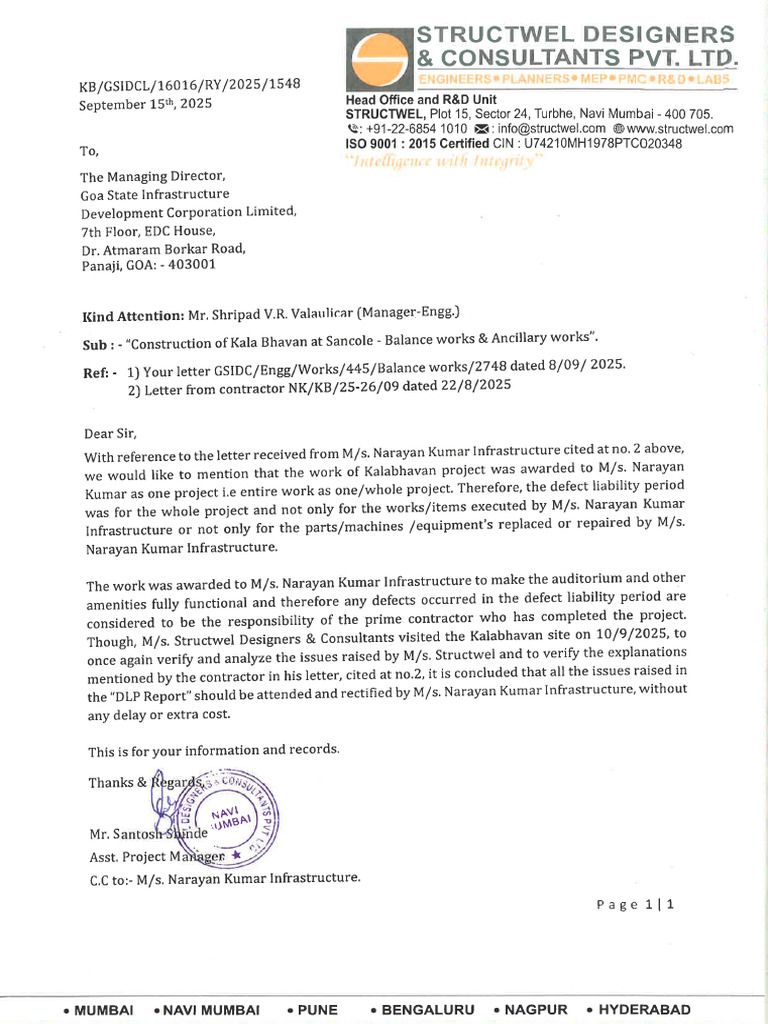 83-Rectification Work in DLP-15.09.25 | PDF