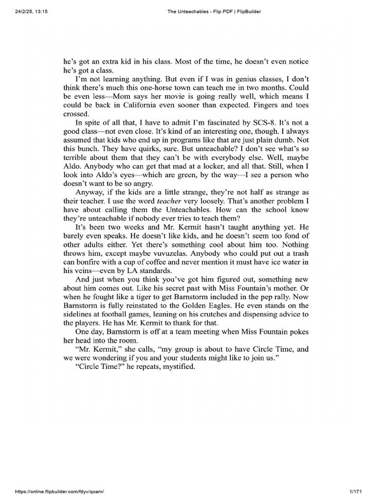 The Unteachables PDF Descarga Gratis | PDF