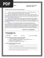 Angelica Gibb, - The Test | PDF | Sympathy