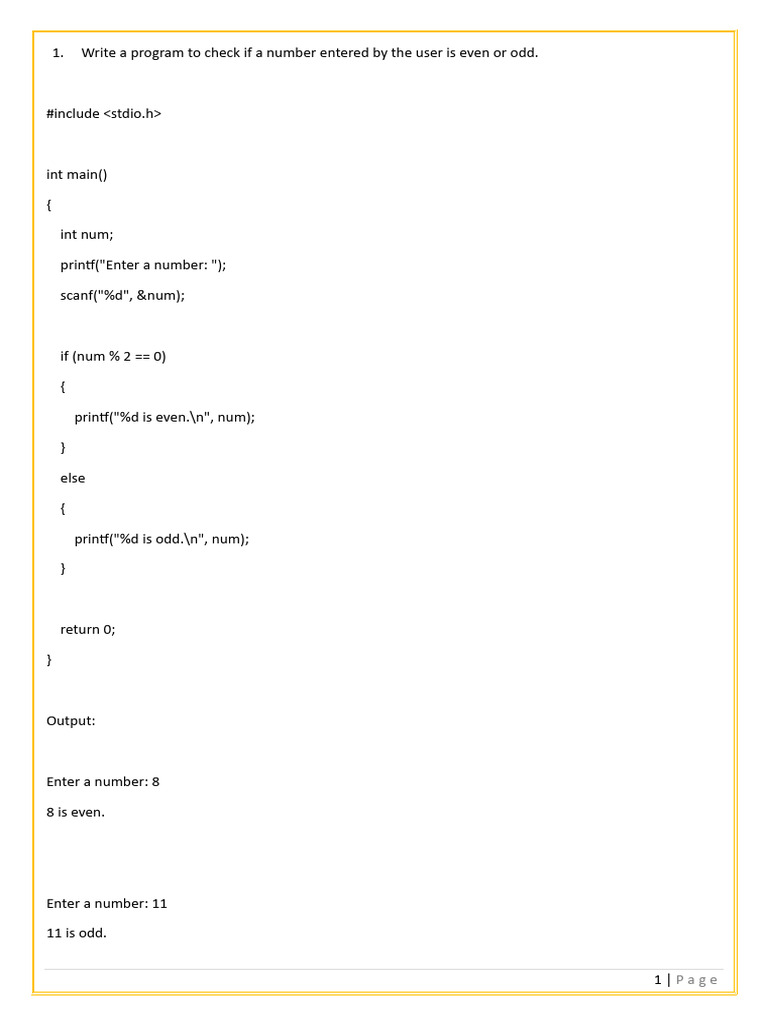 Conditional Statements Practics Programs | PDF | Area | Triangle