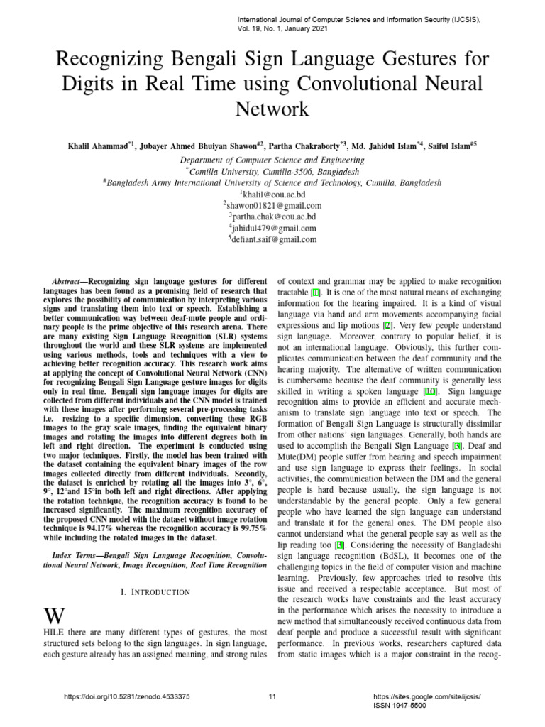 03 Paper 01012113 IJCSIS Camera Ready Pp11-19 | PDF | Applied ...