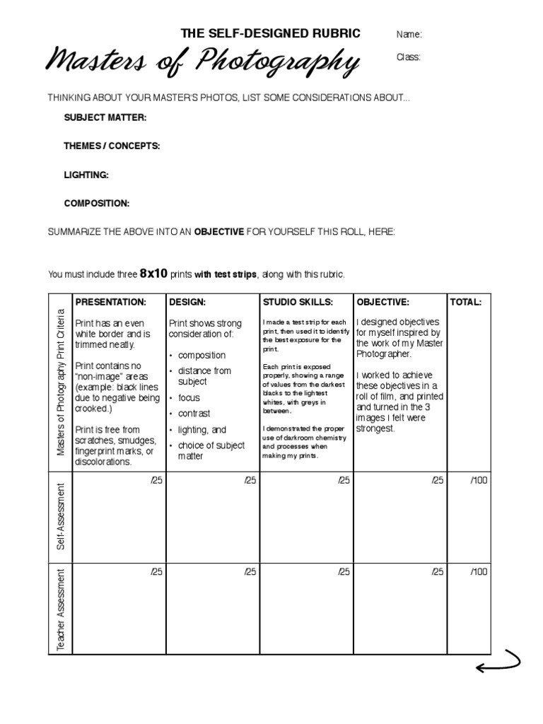 Master Photography Print Assessment Guide | PDF | Art