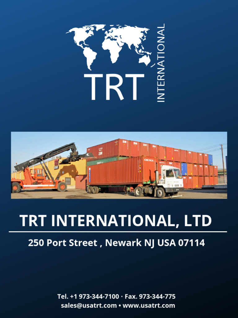 TRT International Welcome Booklet (SF) | PDF | Cargo | Transport
