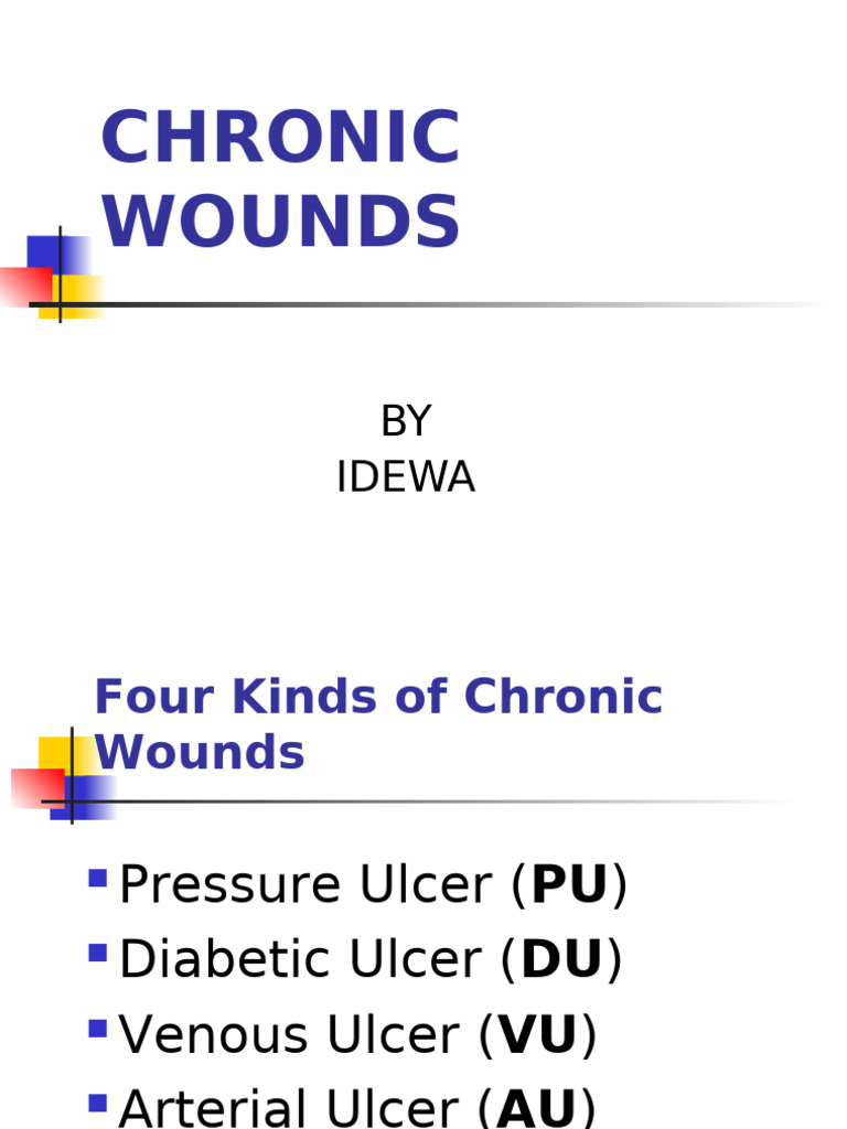 13 ChronicWounds ULCERS | PDF | Vein | Wound