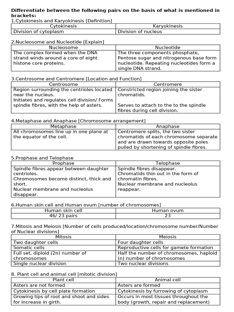 Cell Division (2) | PDF | Mitosis | Meiosis