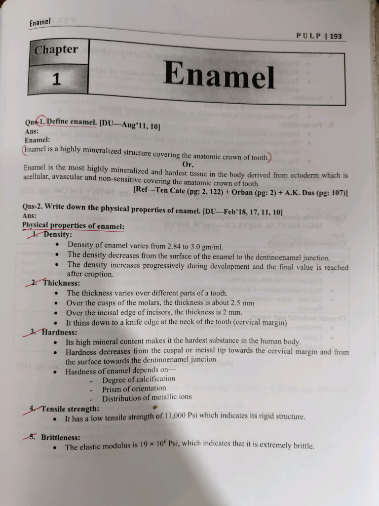 Enamel | PDF