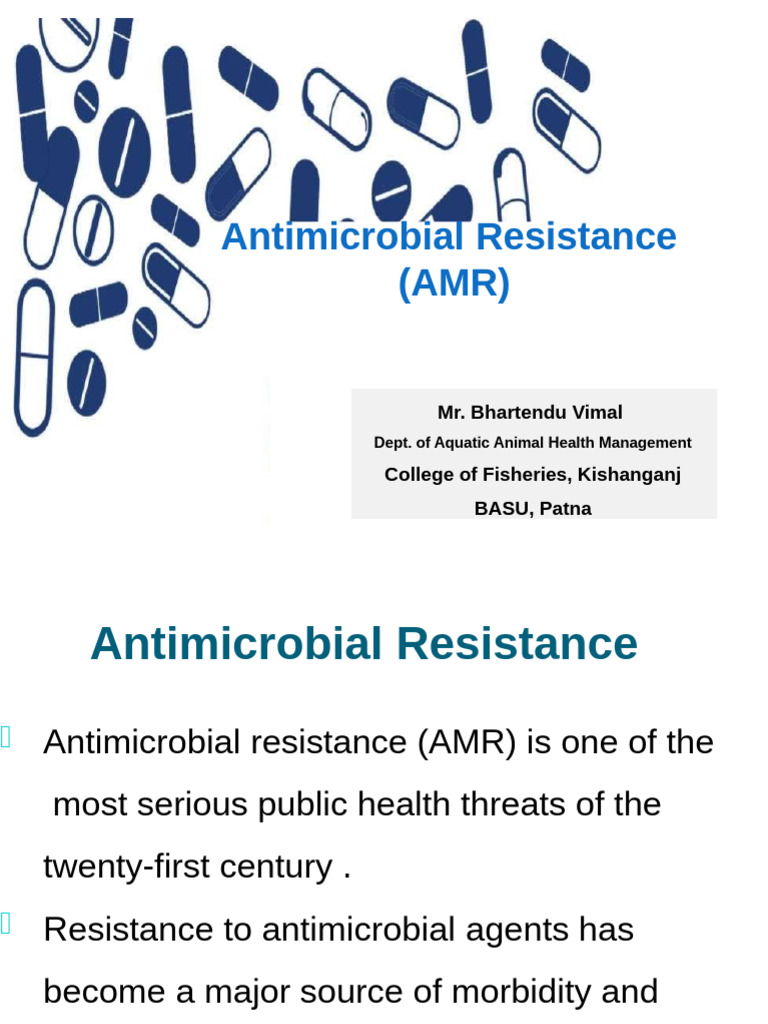 Understanding Antimicrobial Resistance | PDF | Antimicrobial Resistance ...