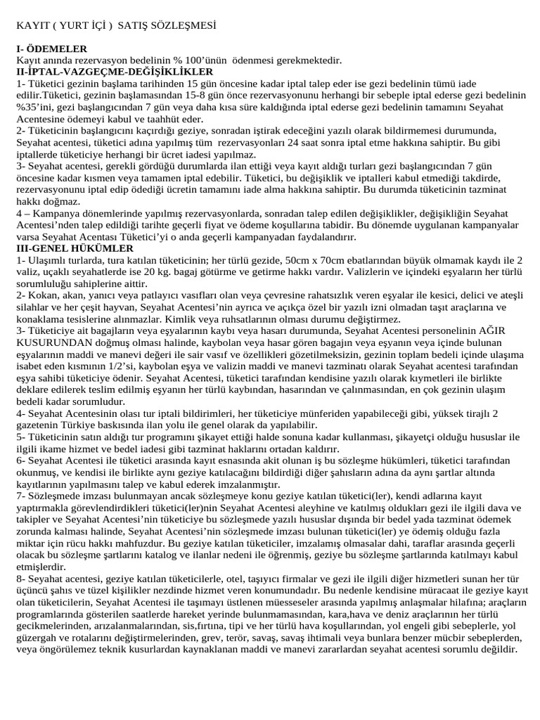 Muhammed Mert Bey Musteri Kayit Sozlesmesi | PDF