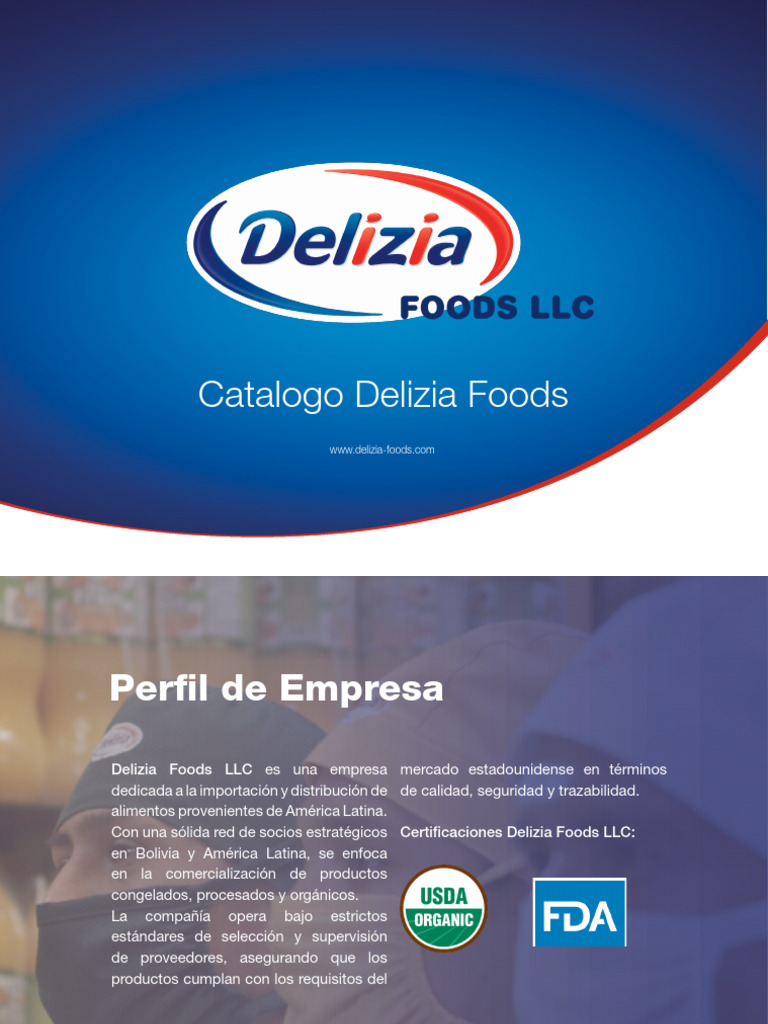 Productos Alimenticios de Delizia Foods | PDF | Maíz | Chocolate