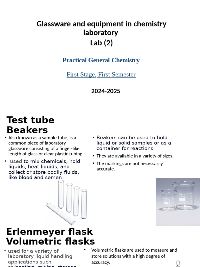 Essential Chemistry Lab Glassware Guide | PDF | Filtration