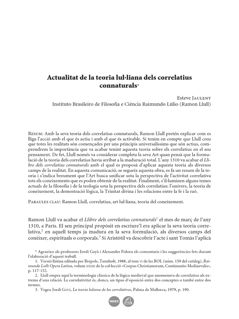 Lulio | PDF