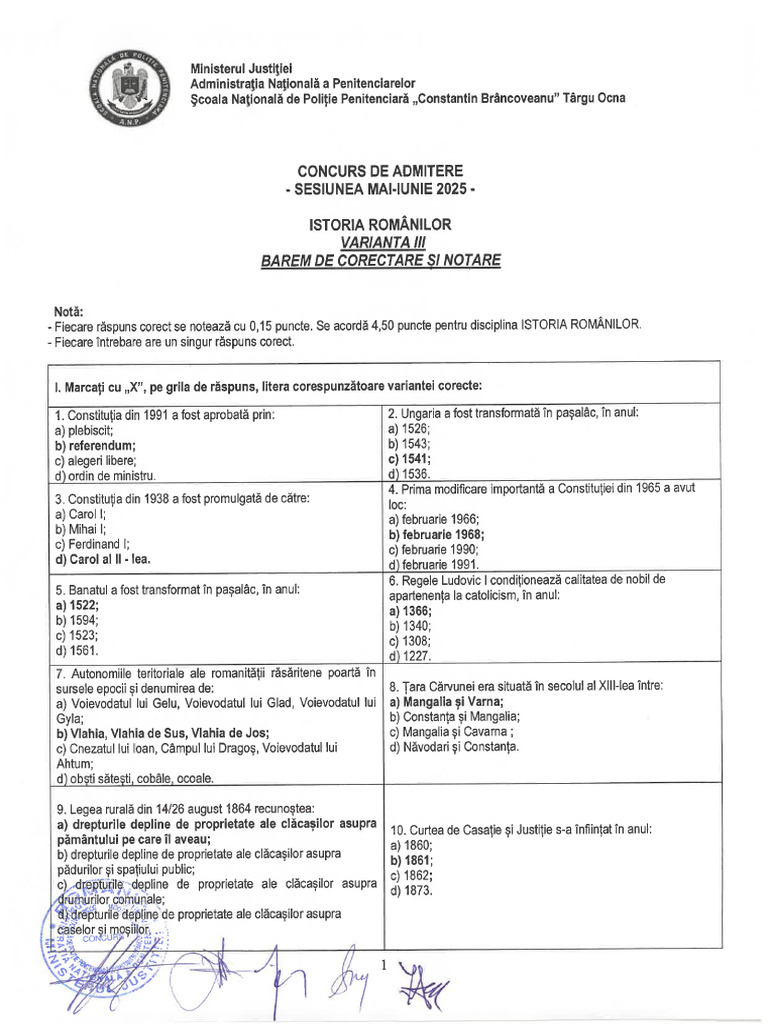 Admitere Snpap 2025 | PDF