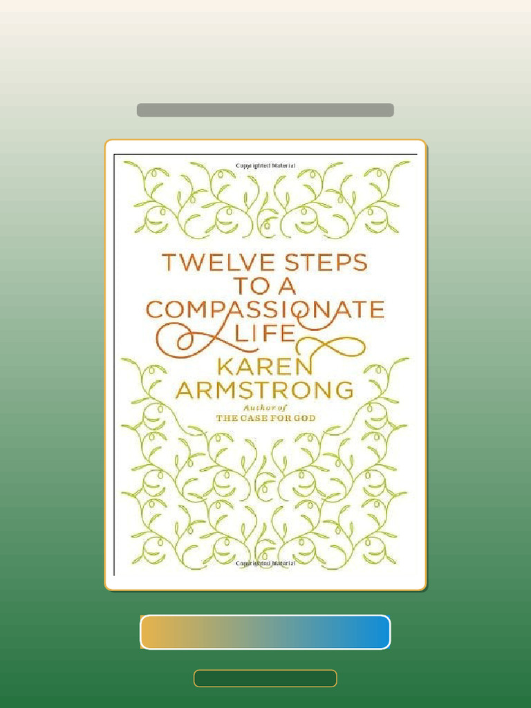 Twelve Steps To A Compassionate Life Borzoi Books Get It Now | PDF ...