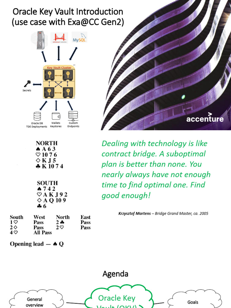 Oracle Key Vault Deployment for Exa@CC | PDF | Computer Cluster ...