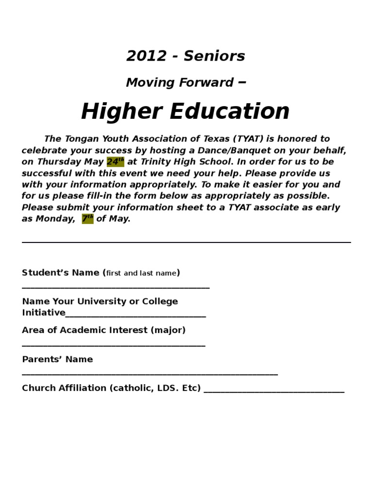 Template For Seniors | PDF | Social Science | Wellness
