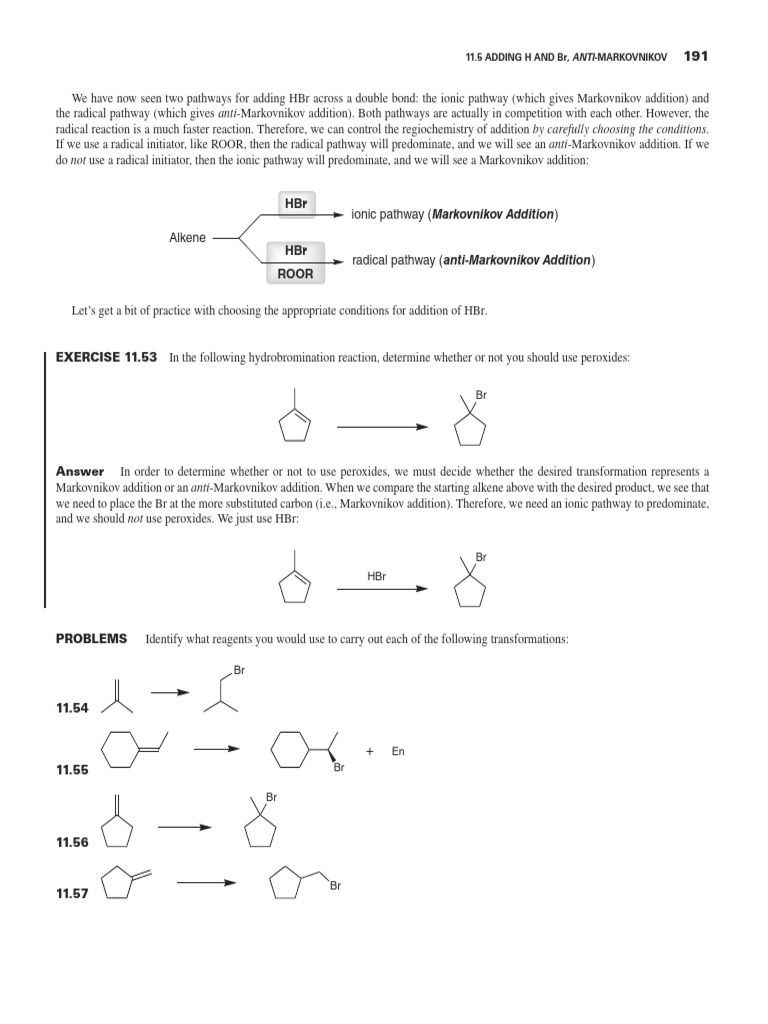 Orgo As A Second Language 3 | PDF | Alkene | Chemical Reactions