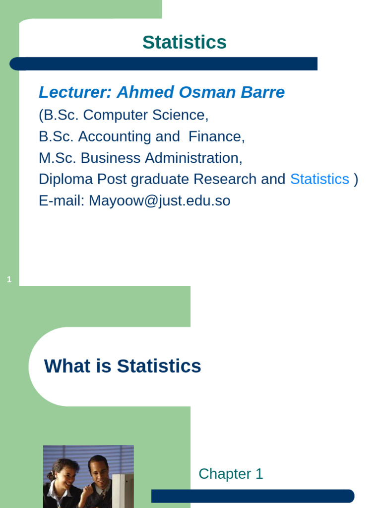 Chapter_1 Introduction to Statistics | PDF | Survey Methodology ...