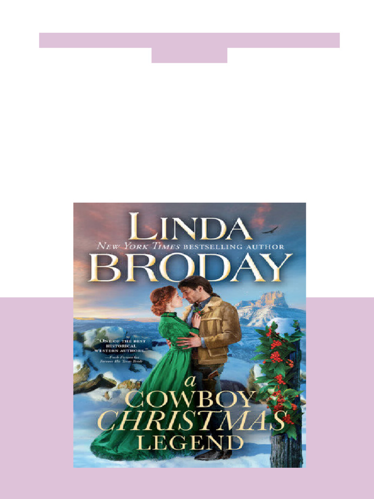 A Cowboy Christmas Legend Linda Broday Newest Edition 2025 | PDF ...