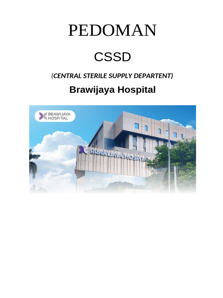 Pedoman-Cssd 2025 | PDF