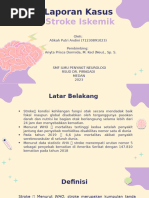 Kode ICD untuk Stroke Infark dan Rehabilitasi | PDF