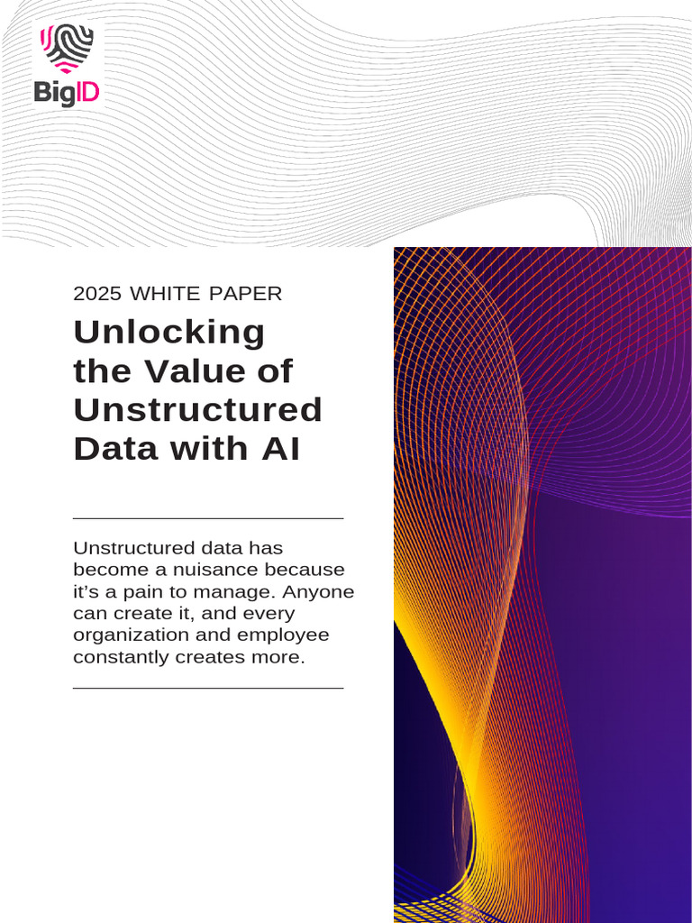 2025 DOC WP Unstructured Data | PDF | Artificial Intelligence ...