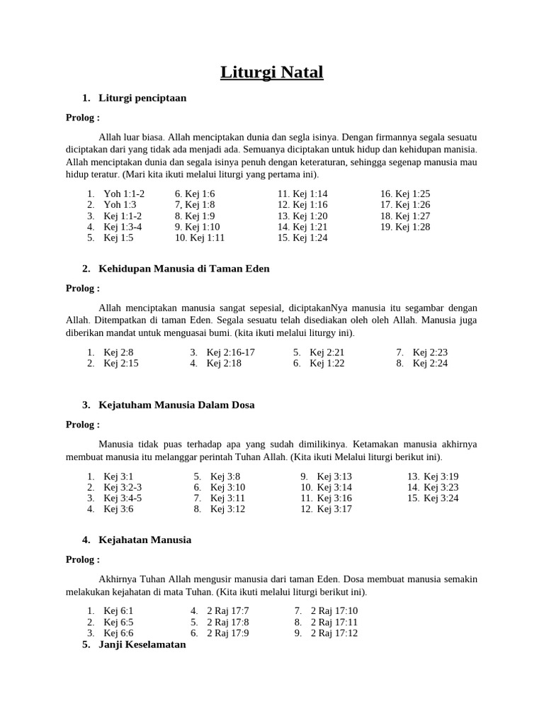 Tata Acara | PDF