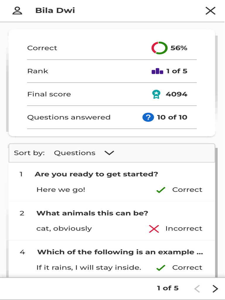 Reports - Kahoot! 2 | PDF
