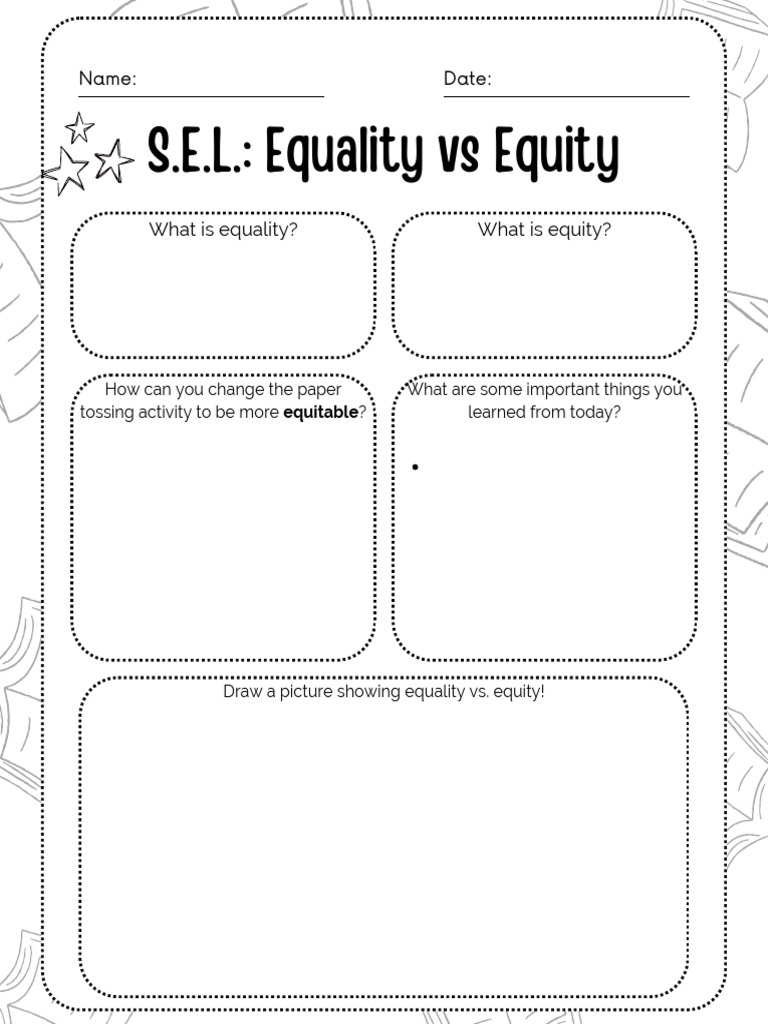 S.E.L.: Equality Vs Equity | PDF