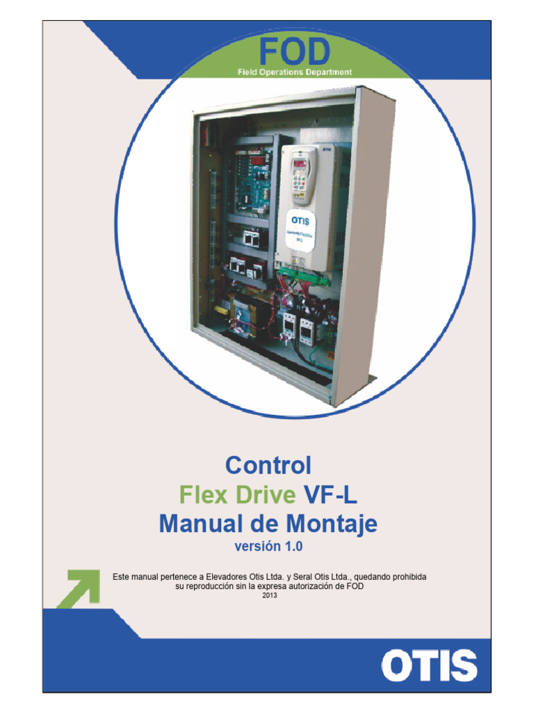 Manual de Montaje FlexDrive VF-L | PDF | Ascensor | Bienes manufacturados