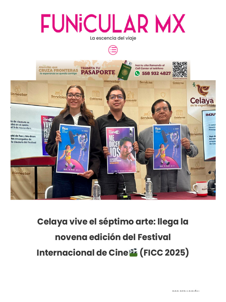 Celaya vive el séptimo arte_ llega la novena edición del FICC | PDF