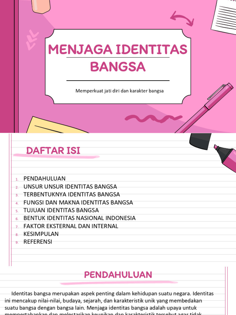 Menjaga Identitas Bangsa | PDF