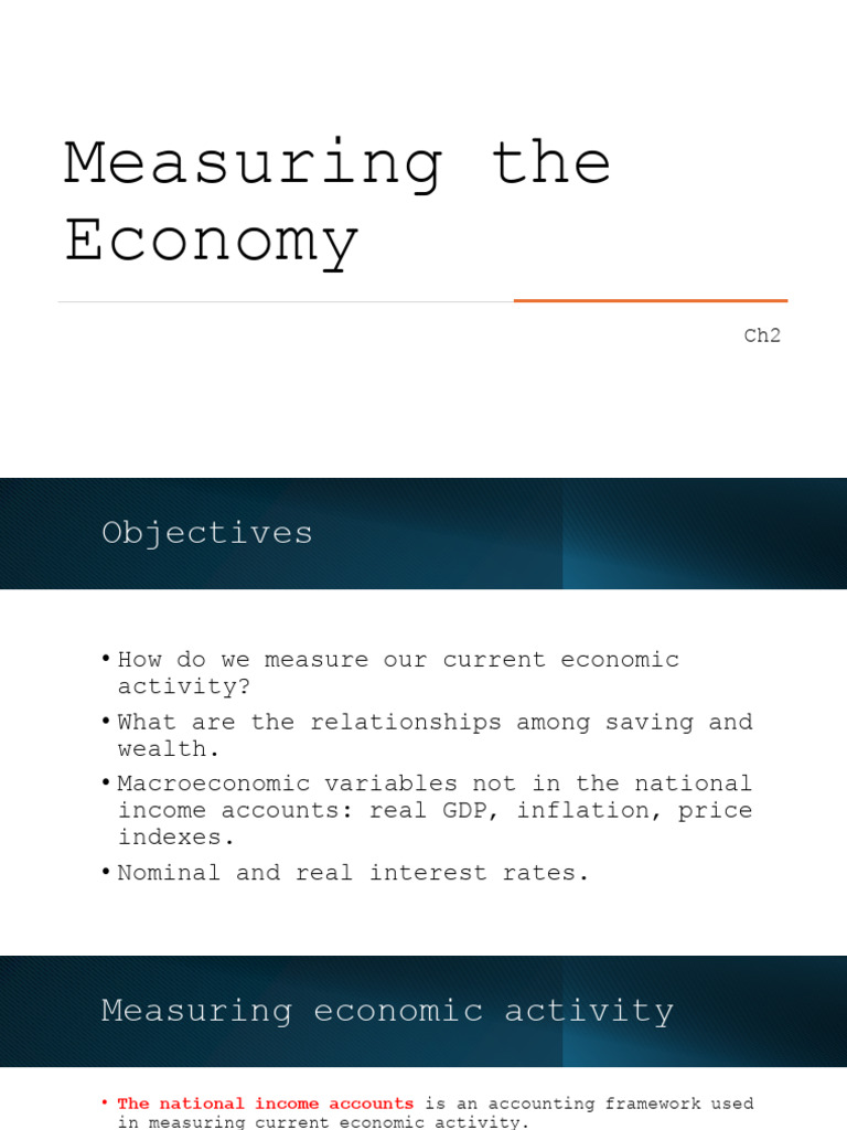 Measuring Economic Activity and GDP | PDF | Gross Domestic Product | Income