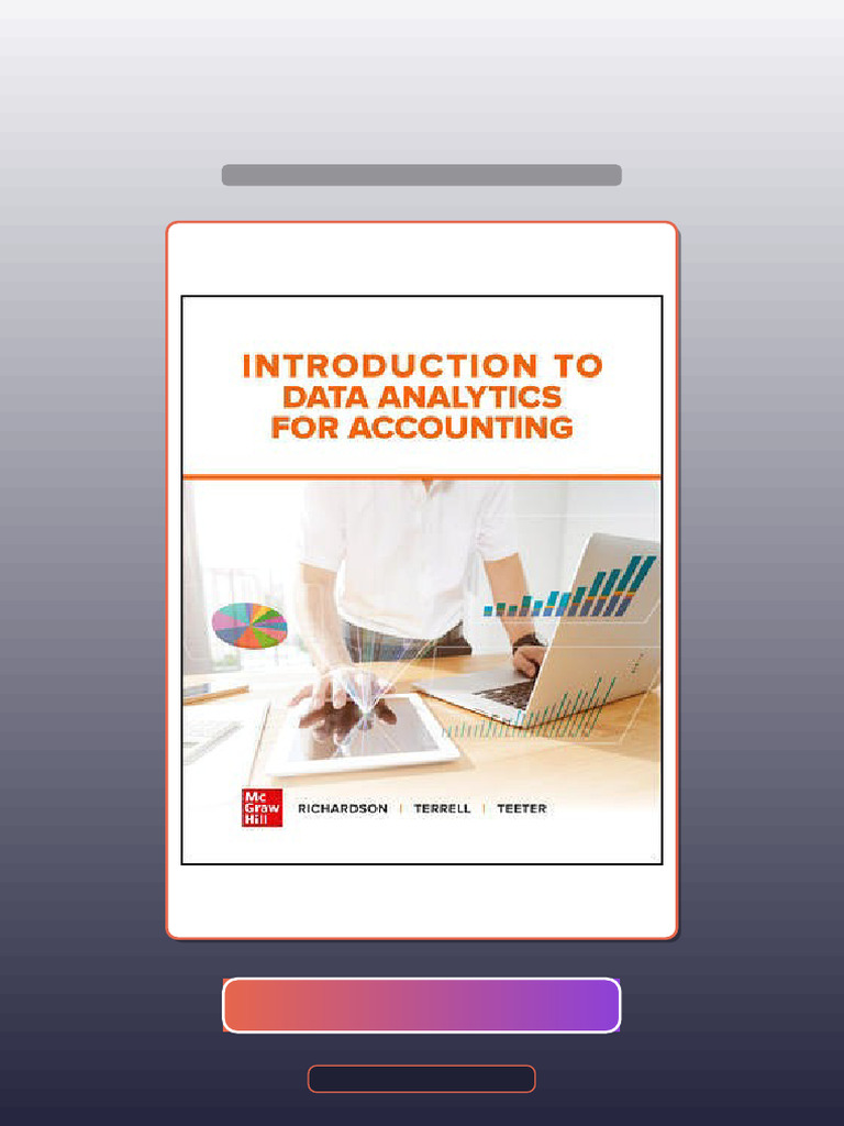 Introduction To Data Analytics For Accounting 1st Edition Vernon ...