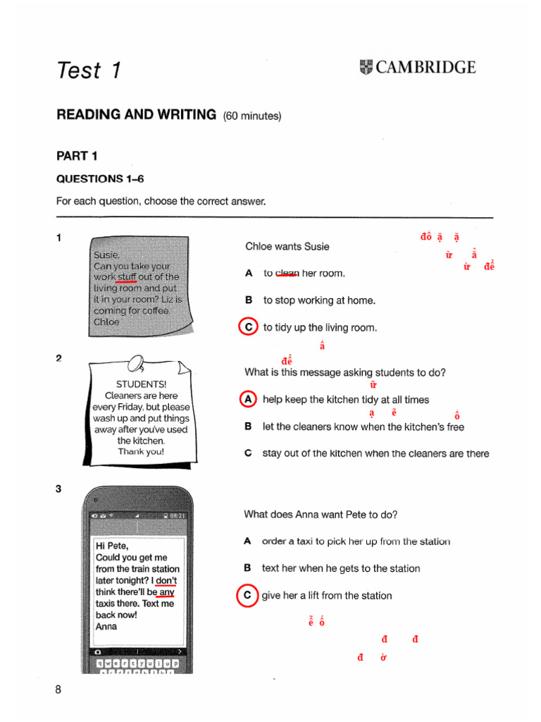 Ket Test 1 | PDF
