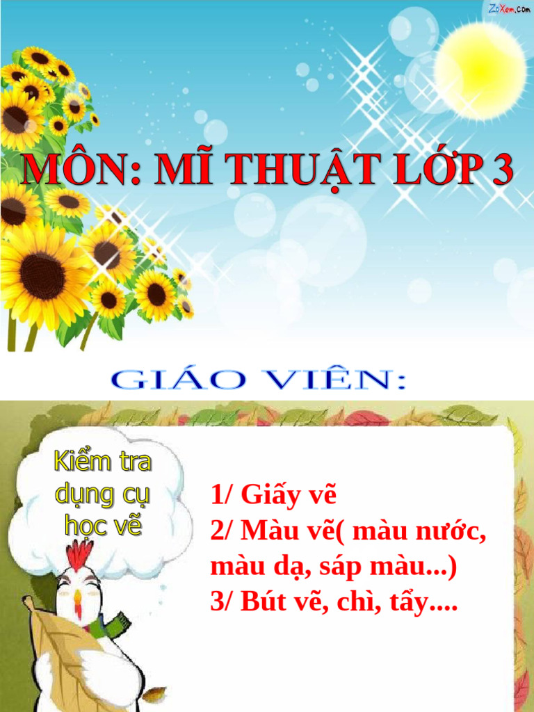 Mi Thuat 3 Bai Sac Mau Cua Chu | PDF