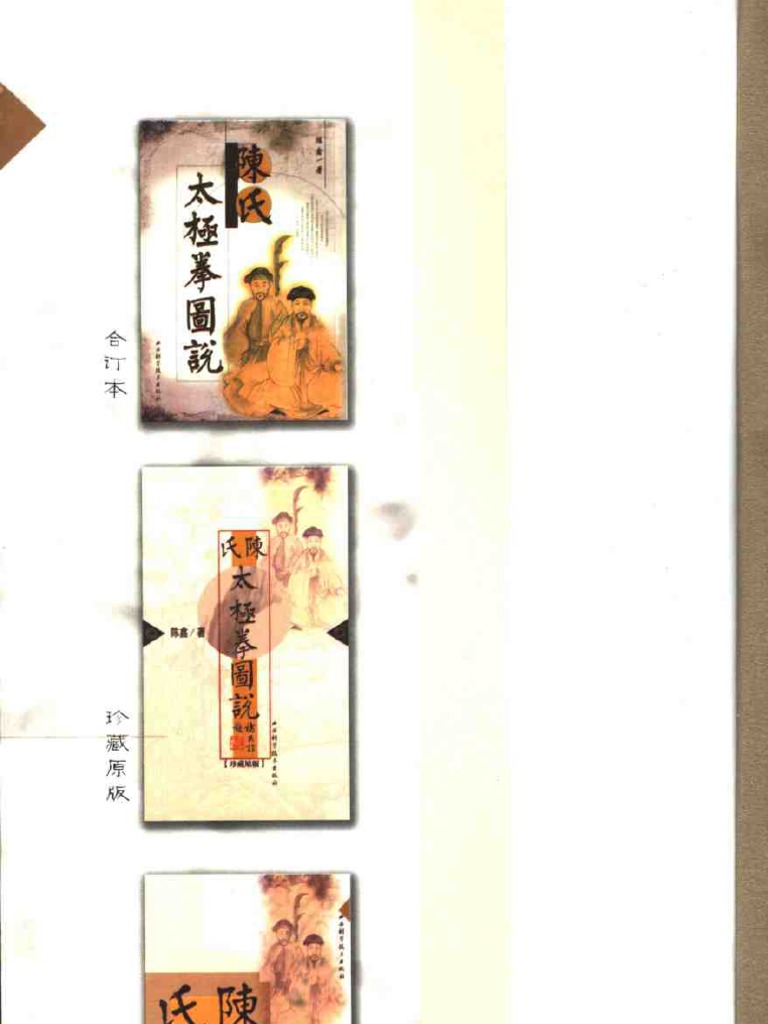 Chen Tai Chi Diagram (Chen Xin) (Simplified Horizontal) | PDF