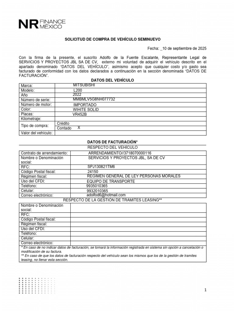 NRFM Eol | PDF