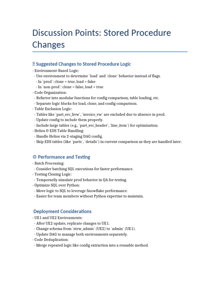 Stored Procedure Logic Optimization Guide | PDF