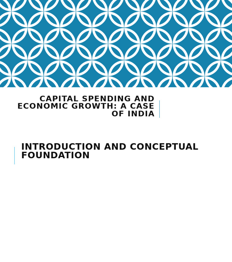 Capital Spending and Economic Growth | PDF