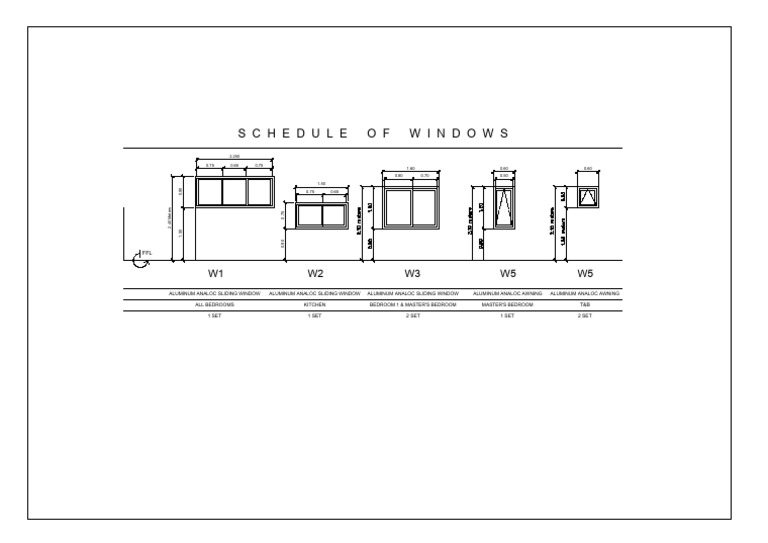 Window Schedule and Details | PDF