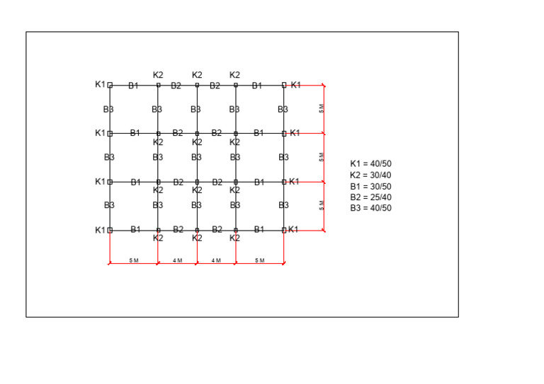 Denah Gedung 4 Lantai-Layout1 | PDF