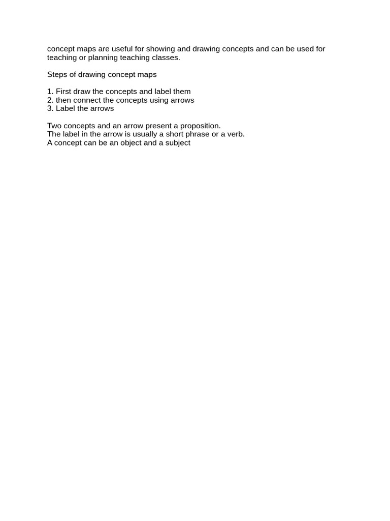 Concept Maps | PDF