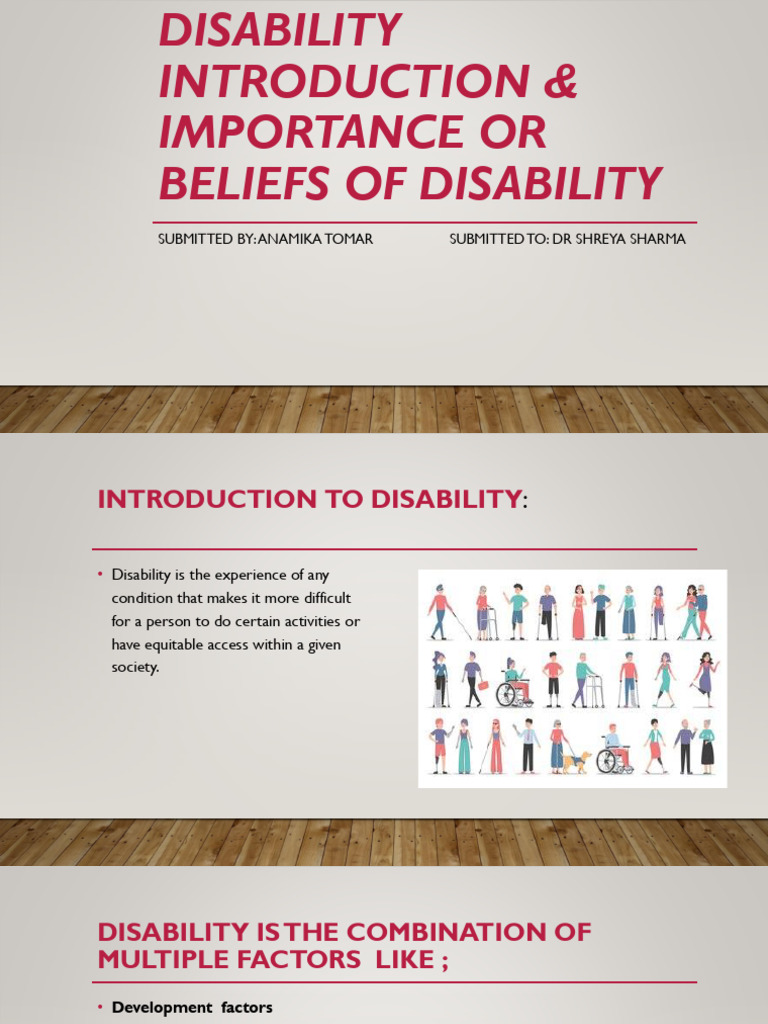 Disability | PDF