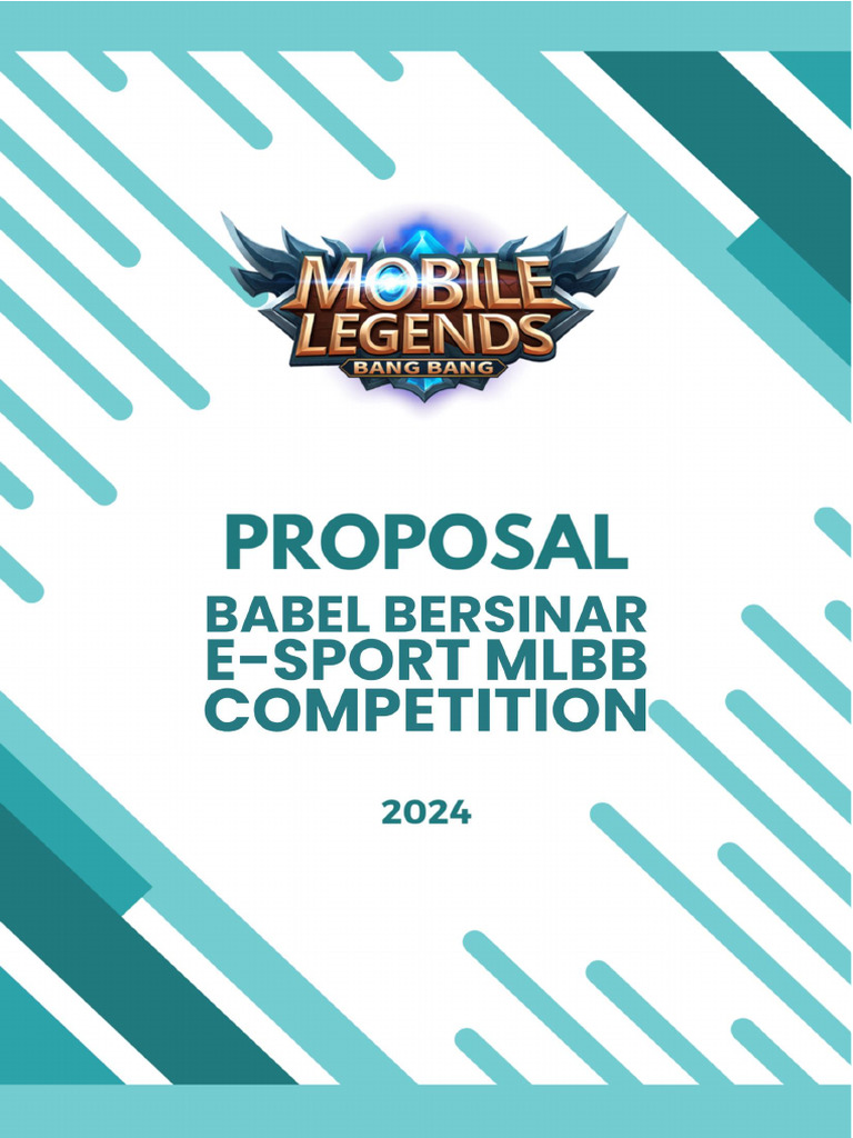 Proposal Kegiatan Mobile Legend Fix | PDF