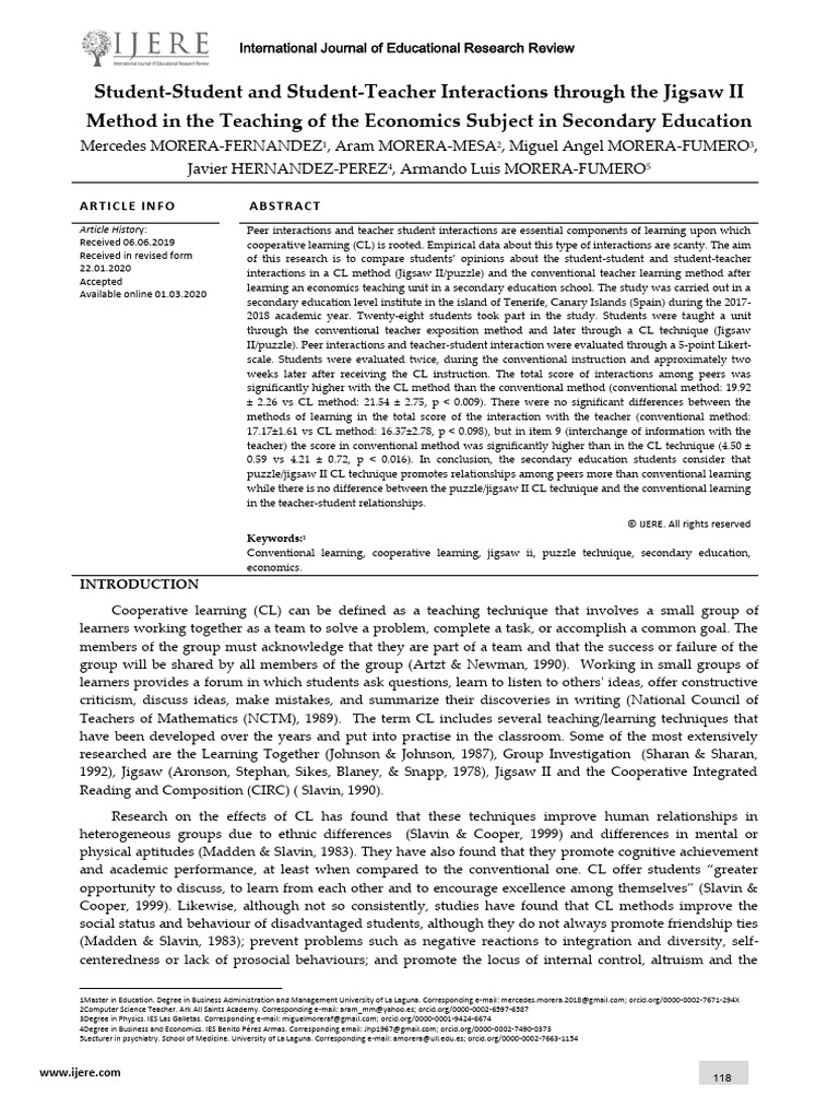 10 24331-Ijere 678716-940469 | PDF | Cognition | Learning