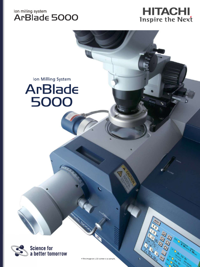 Ion Milling System ArBlade 5000 - Compressed | PDF